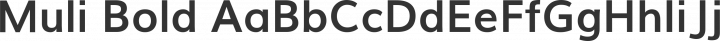 Muli Font Free by Vernon Adams » Font Squirrel