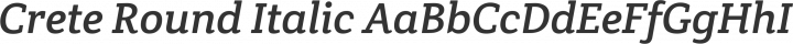 Crete Round Font Free by TypeTogether | Font Squirrel
