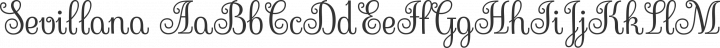 Sevillana Font Free by Brownfox » Font Squirrel