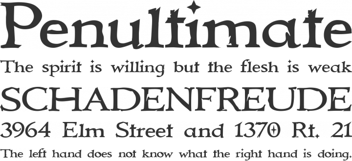 Immortal Font Free by Apostrophic Labs » Font Squirrel