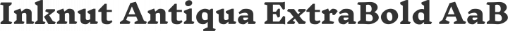 Inknut Antiqua Font Free by Claus Eggers Sørensen » Font Squirrel