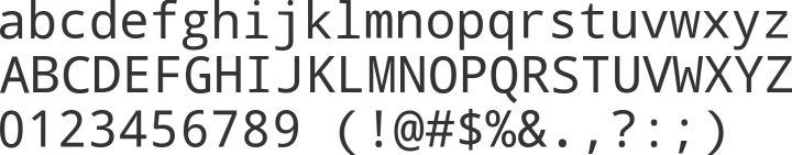 Droid Sans Mono Font Free by Google Android » Font Squirrel