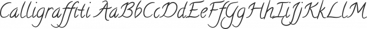 Calligraffiti Font Free by Open Window » Font Squirrel