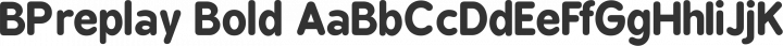 BPreplay Font Free by Backpacker » Font Squirrel