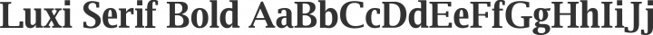 Luxi Serif Font Free by Bigelow & Holmes | Font Squirrel
