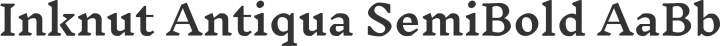 Inknut Antiqua Font Free by Claus Eggers Sørensen | Font Squirrel
