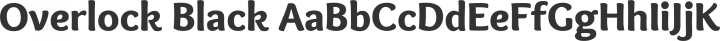 Overlock Font Free by Dario Manuel Muhafara | Font Squirrel