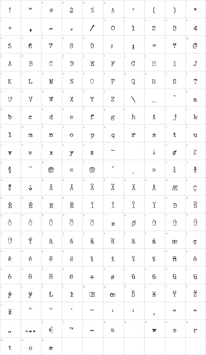 Sears Tower Font Free by Tension Type | Font Squirrel