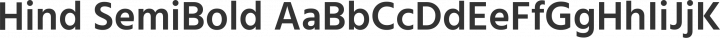 Hind Font Free by Indian Type Foundry | Font Squirrel