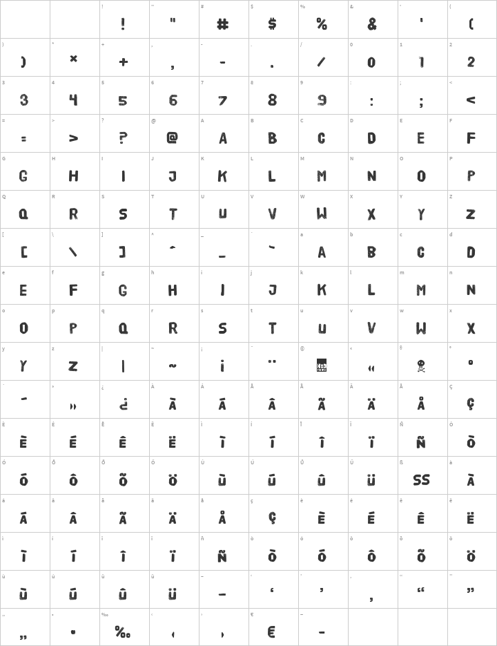 HVD Poster Font Free by HVD Fonts » Font Squirrel