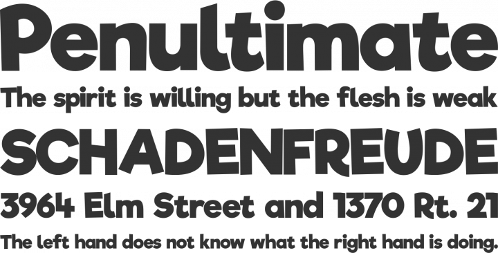 Riffic Font Free by Nini Prower » Font Squirrel